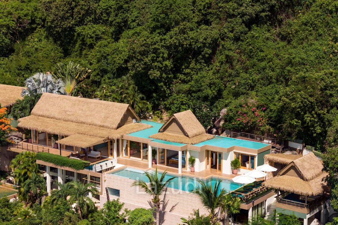 Panoramic Ocean View Bali Style Villa In In Koh Samui, Surat Thani ...