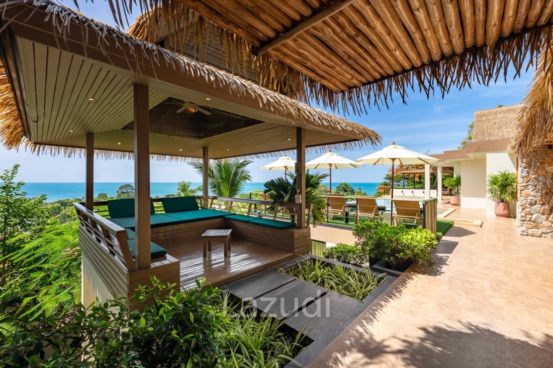 Panoramic Ocean View Bali Style Villa In In Koh Samui, Surat Thani ...