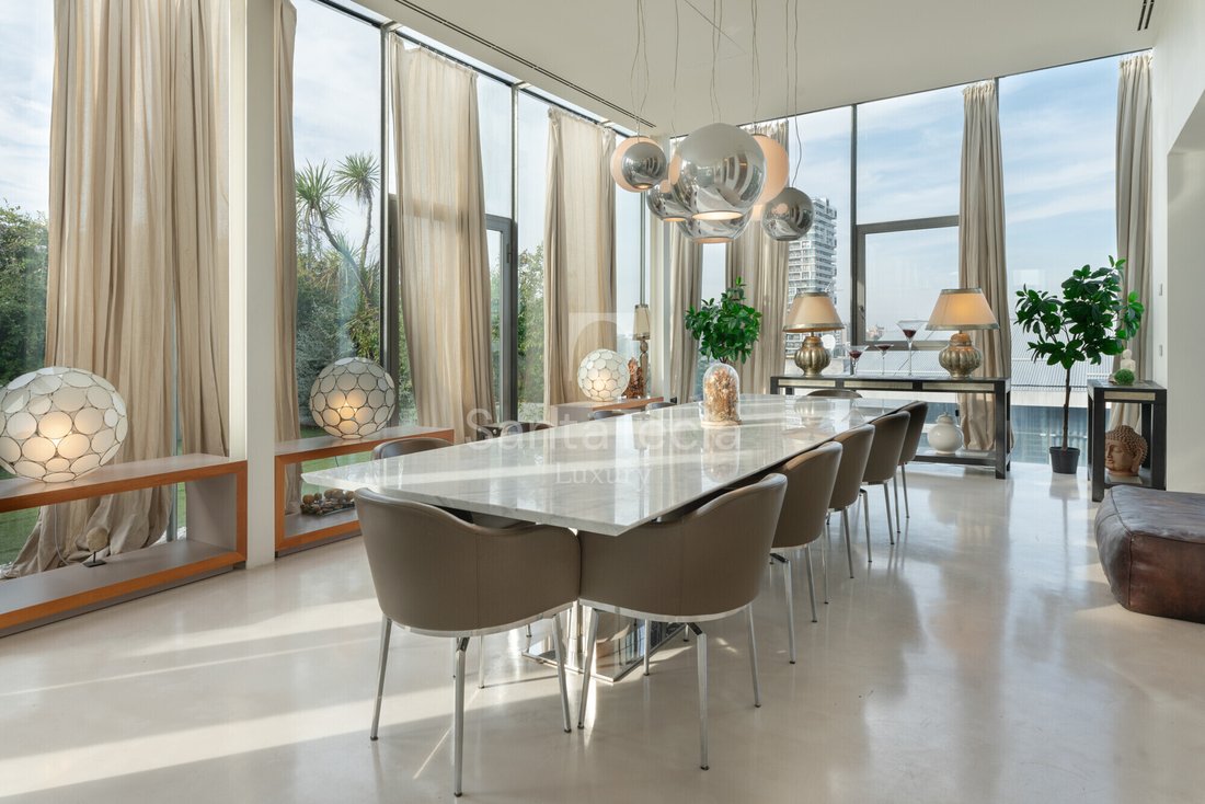 Prestigious Designer Penthouse With Panoramic In Milan, Lombardy, Italy ...