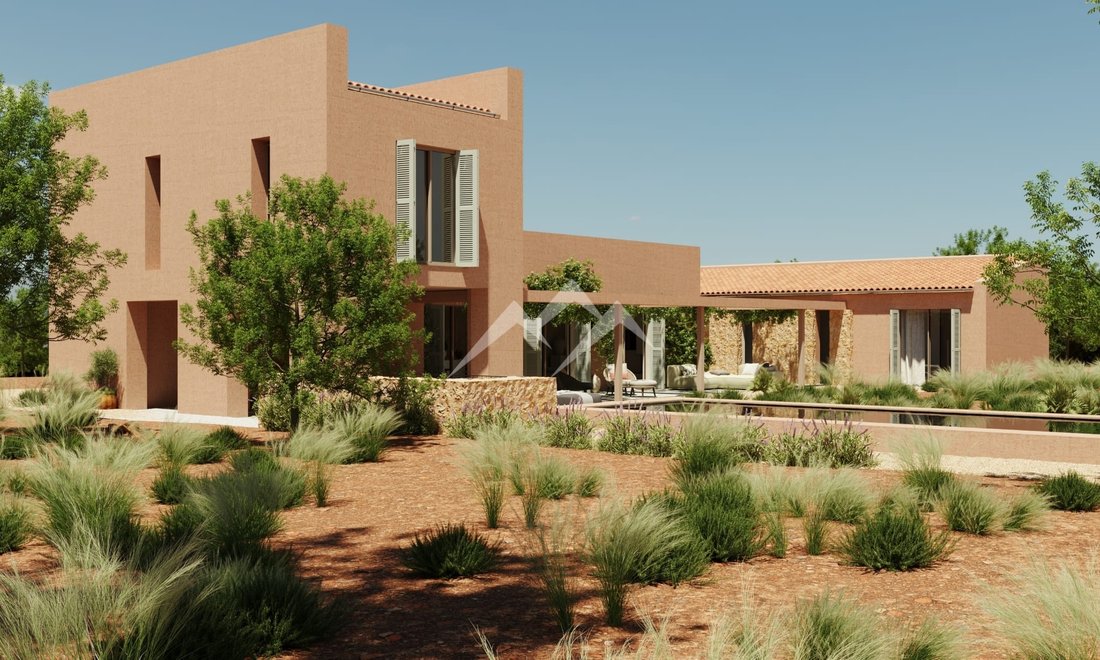 41.670 M² Plot With House Project And Pool In Manacor, Balearic Islands ...