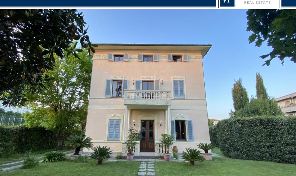Villa Liberty Con Parco – Eleganza D’epoca A Porcari In Porcari ...
