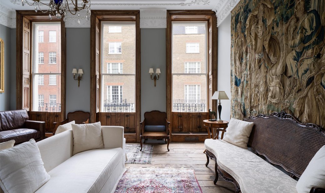 Upper Berkeley Street, Marylebone In London, England, United Kingdom ...