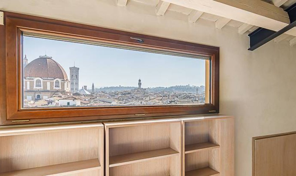 Sp40 Magnificent Penthouse With Duomo View In Poggio Gherardo, Tuscany ...