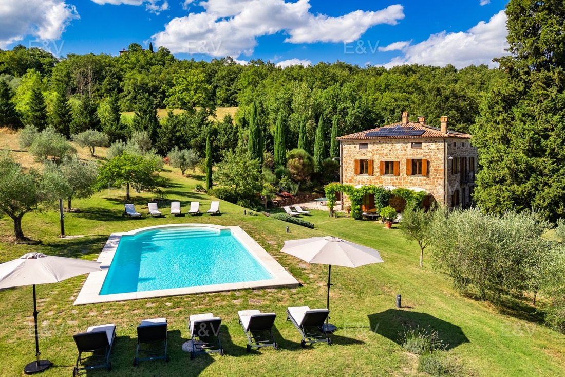 Prestigious Villa In The Hills Of Todi In Todi, Umbria, Italy For Sale ...