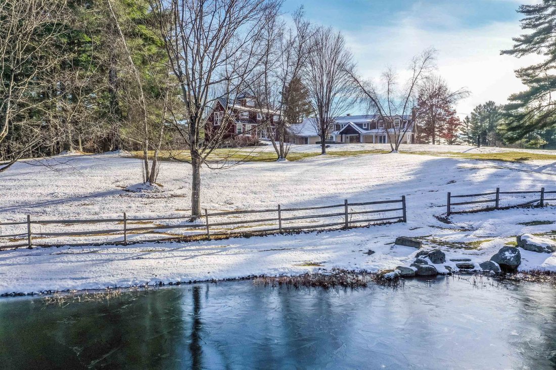 Timeless Vermont Farmhouse In Stowe, Vermont, United States For Sale ...