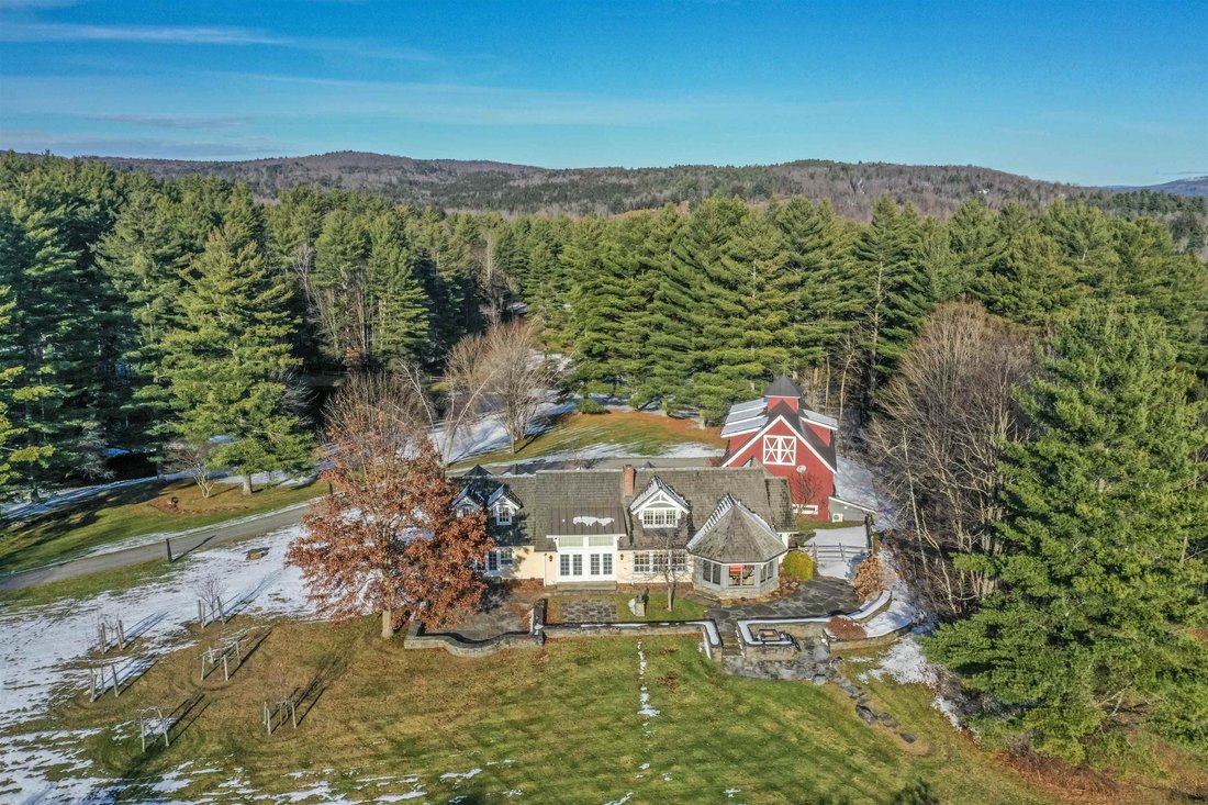 Timeless Vermont Farmhouse In Stowe, Vermont, United States For Sale ...