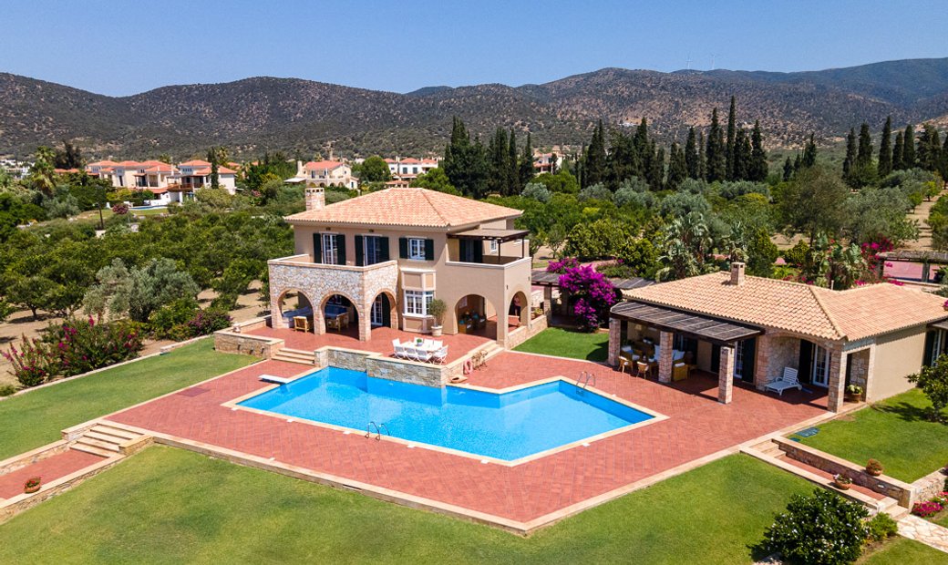 Villa Maris In Ermioni, Peloponnese, Western Greece And The Ionian ...