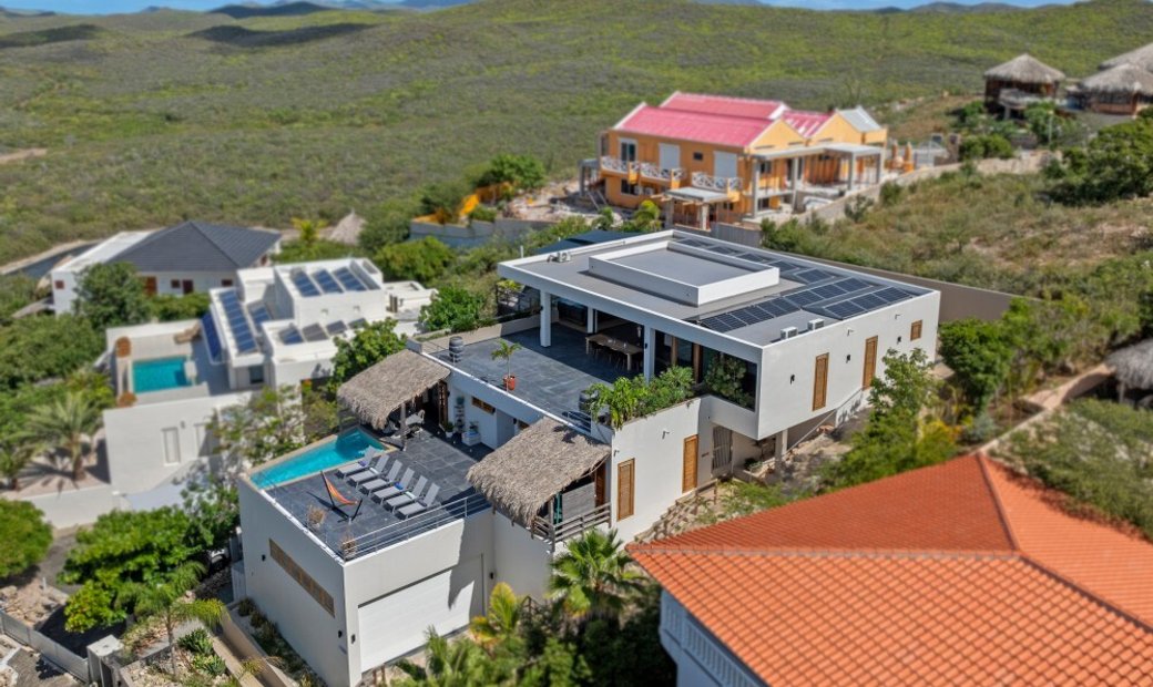 Cas Abao — Villa Moderne De 5 Chambres Avec Dans Willemstad, Curaçao ...
