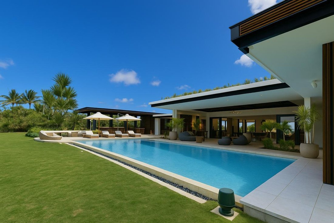 Luxurious Irs Villa With Private Pool In Belle Rive, Flacq District ...