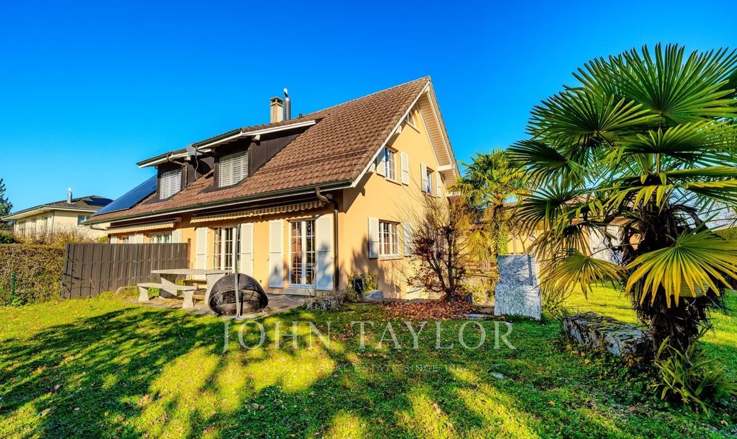 Elegant Semi Detached Villa In One Of Coppet’s In Commugny, Vaud ...