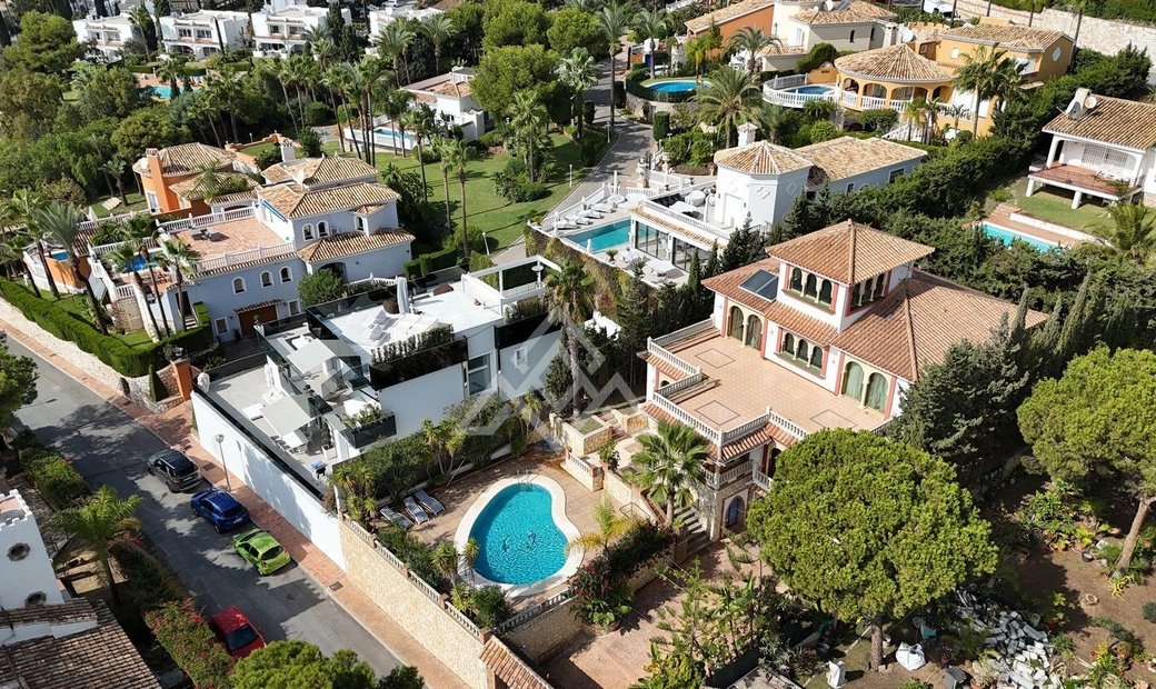Stunning Villa In Arabish Andalusian Palace In Riviera Del Sol, Mijas ...