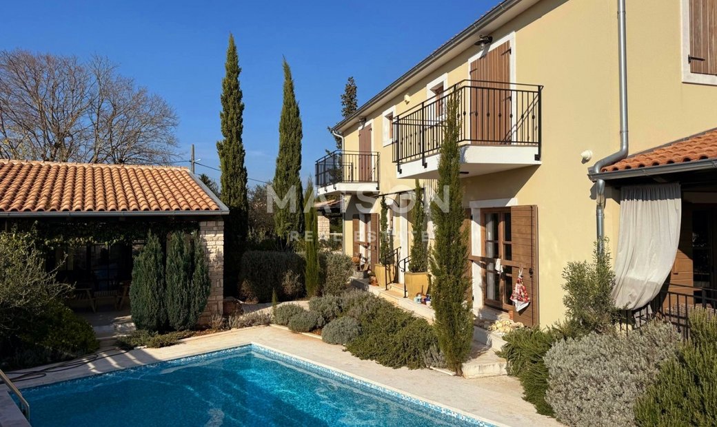 Charming Rustic Villa With Pool In The In Bokordici, Istria County ...