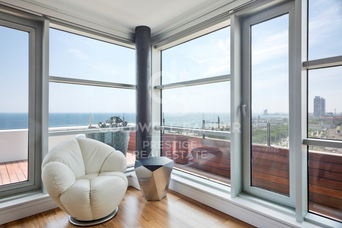 Penthouse For Sale With Terrace And Sea Views In Sant Marti, Barcelona ...