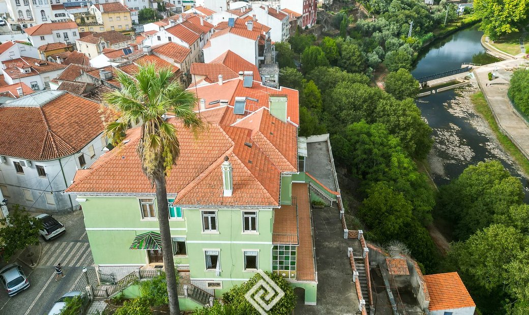 Palace Built In The Early Twentieth In Serta, Castelo Branco District ...