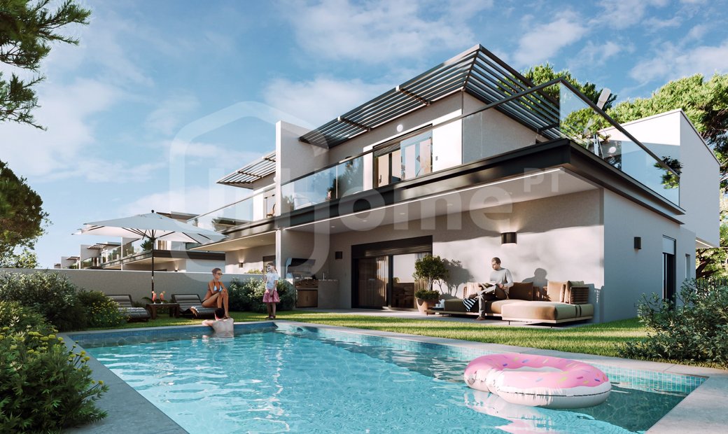 Semi Detached House 4 Bedrooms Sale Seixal In Amora, Setubal, Portugal ...
