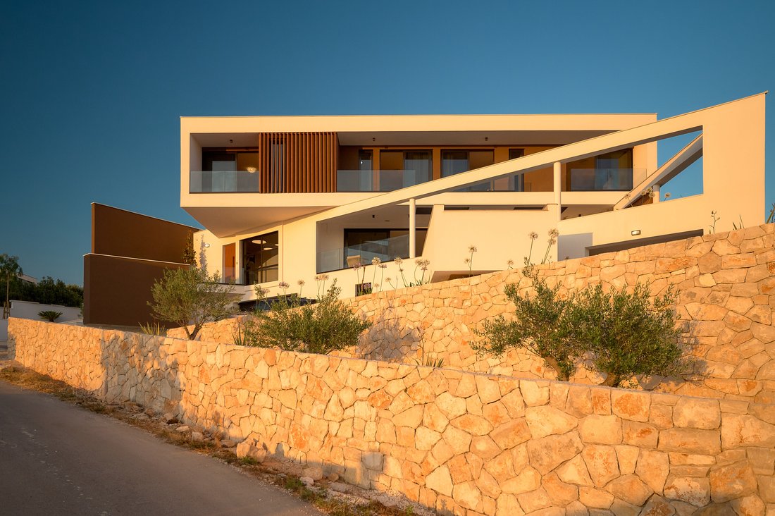 Modern Luxury Villa With Panoramic In Primosten, Sibenik Knin County ...