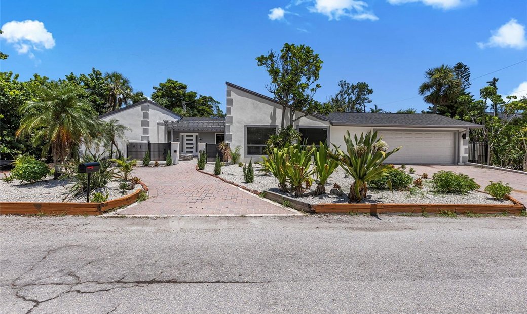 3455 Anglin Drive, Sarasota, Fl 34242 Dans Siesta Key, Floride, états ...