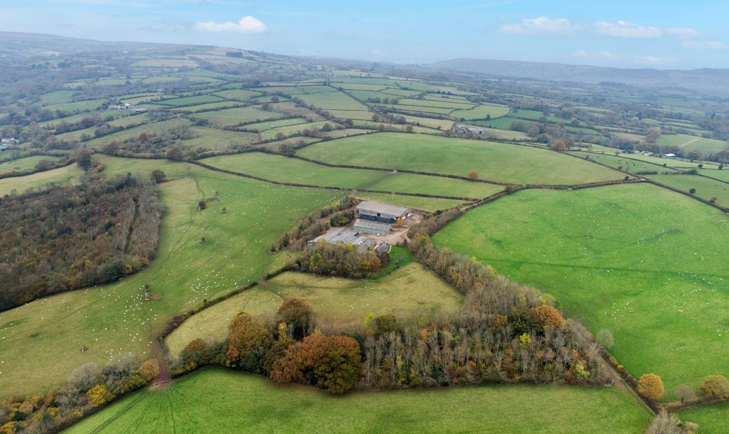 Ferme Cefn Ceist, Michaelchurch Dans Upper Maes Coed, Angleterre ...