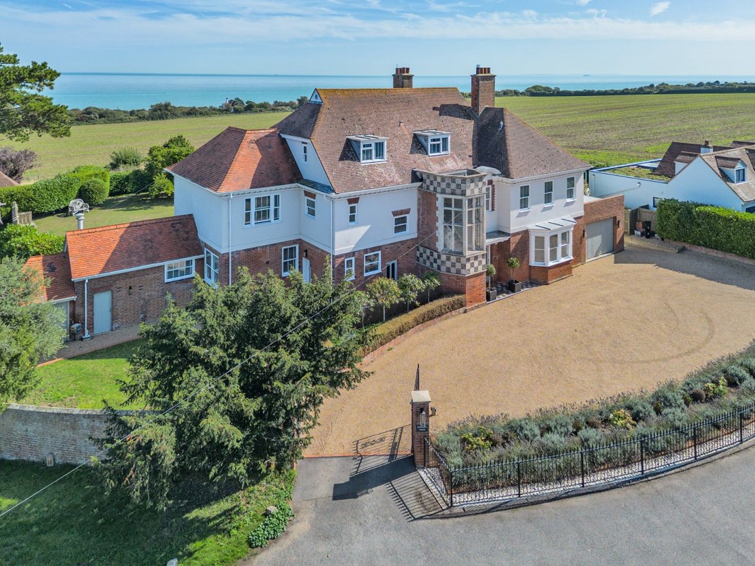 A Coastal Property With Grand Spaces And In Walmer, England, United ...