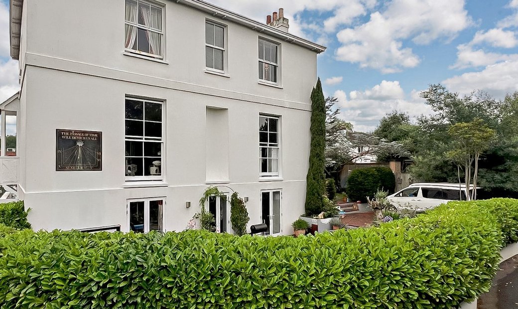 An Elegant Grade V Ii Listed Regency House In Exeter, England, United ...