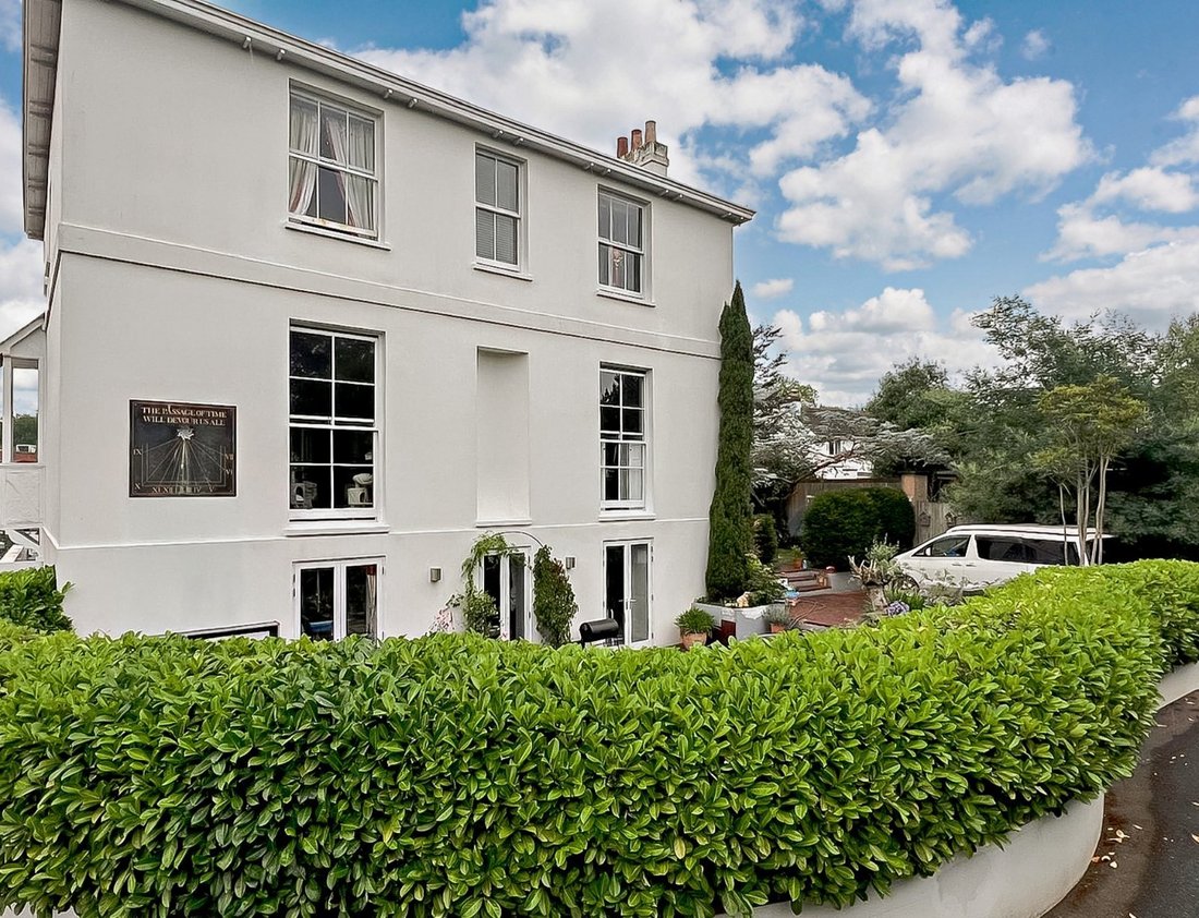 An Elegant Grade V Ii Listed Regency House In Exeter, England, United ...