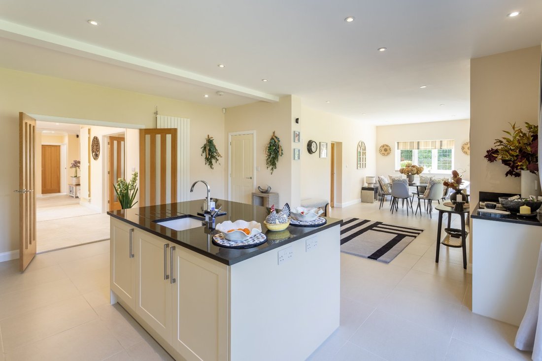 Maison, Monkshanger, Farnham, Surrey Dans Farnham, Virginie, états Unis ...
