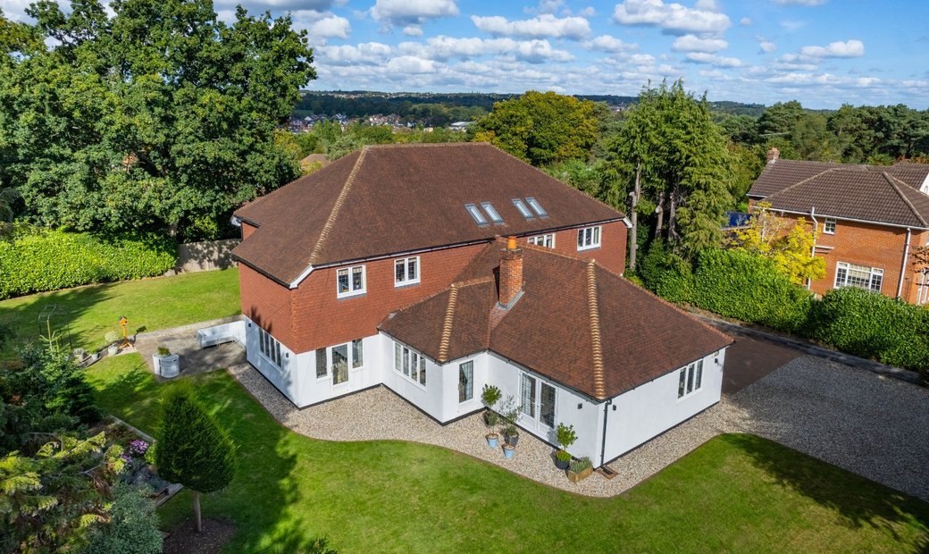 Maison, Monkshanger, Farnham, Surrey Dans Farnham, Virginie, états Unis ...