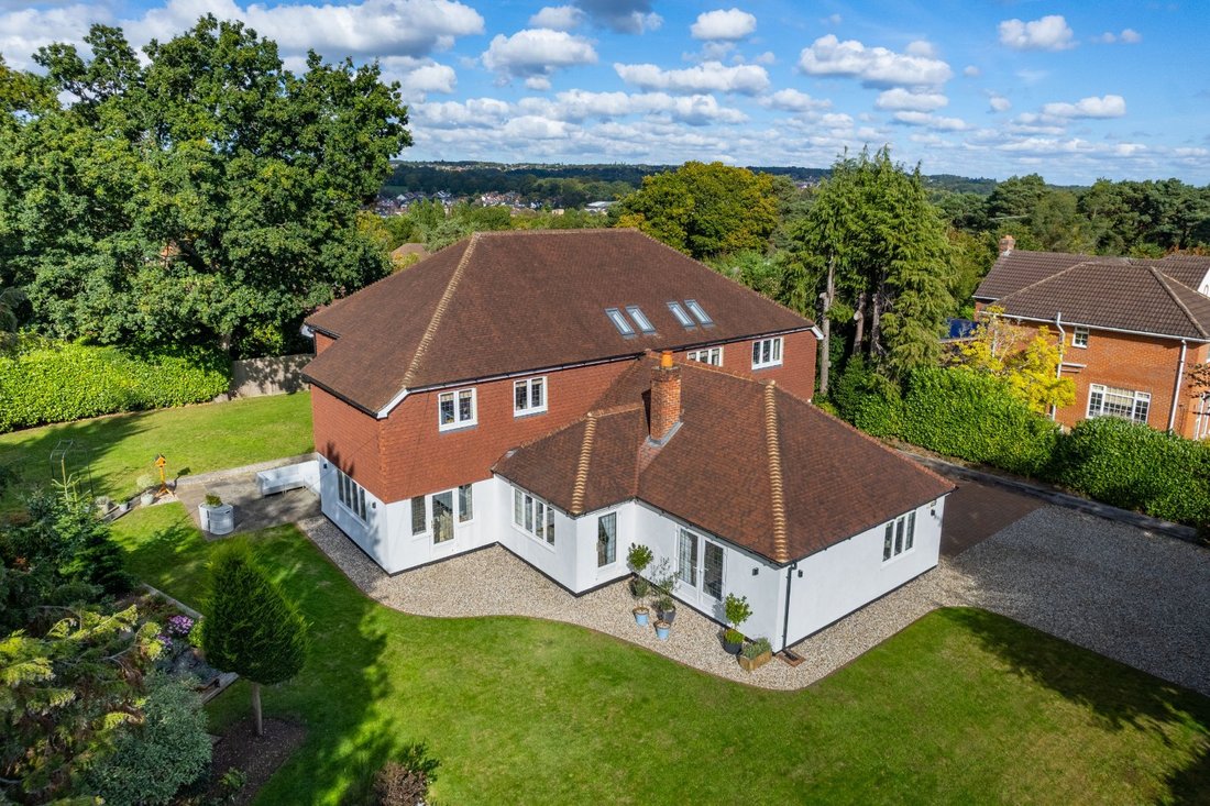 Maison, Monkshanger, Farnham, Surrey Dans Farnham, Virginie, états Unis ...