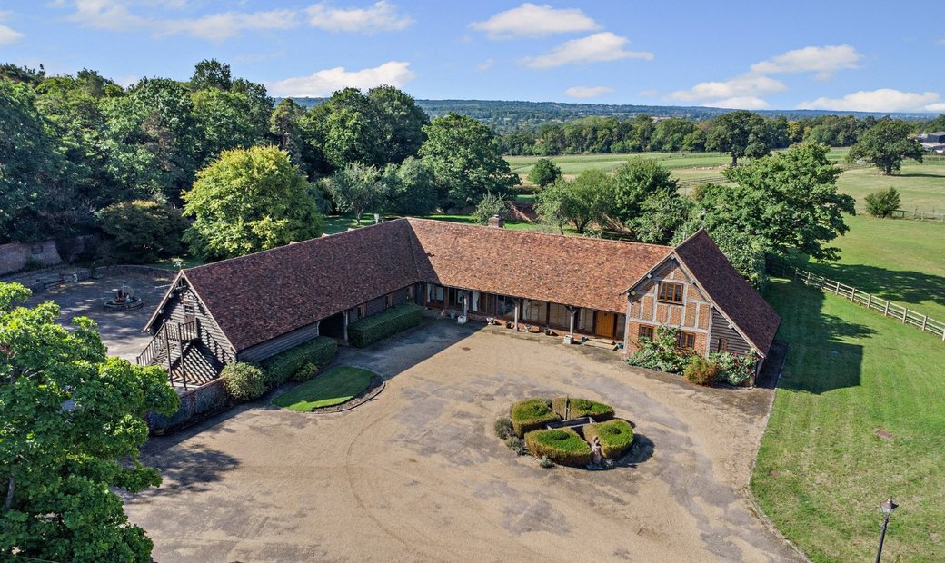A Handsome Four Bedroom Home With Stables In Shenley, England, United ...