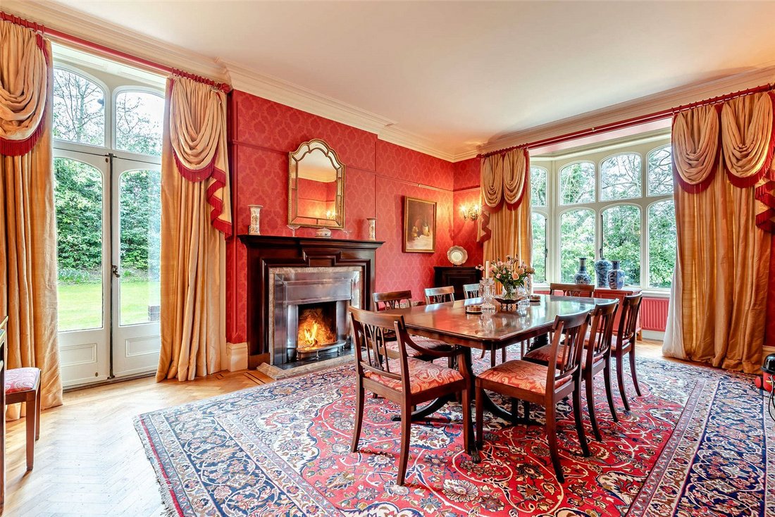 A Substantial Period House With Garden In Donnington, England, United ...