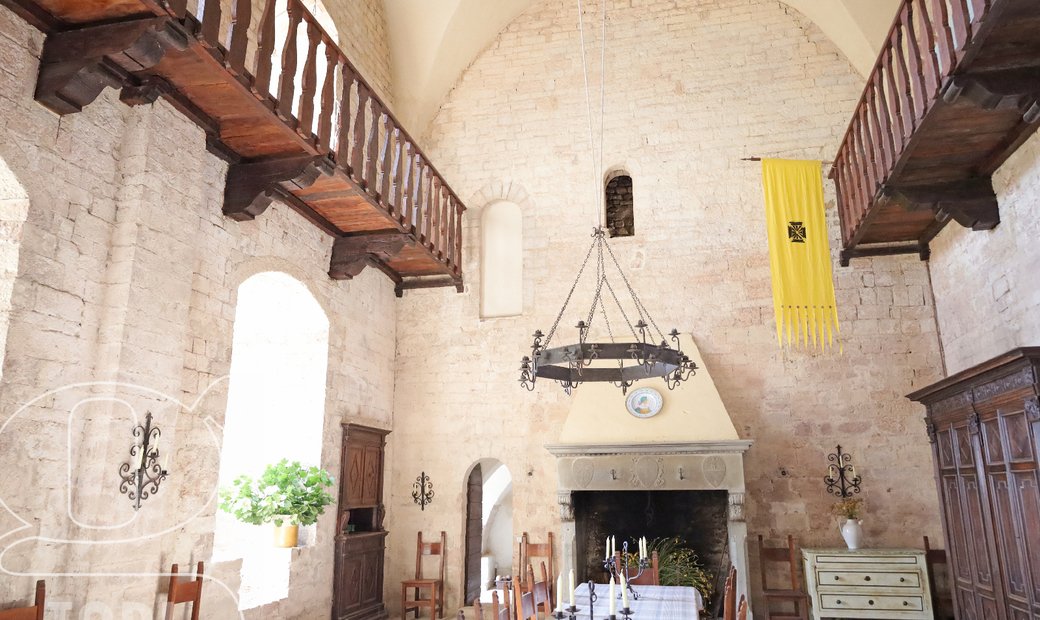 Splendid Abbey And Stone House With 580 Acres Woods And In Todi, Umbria ...
