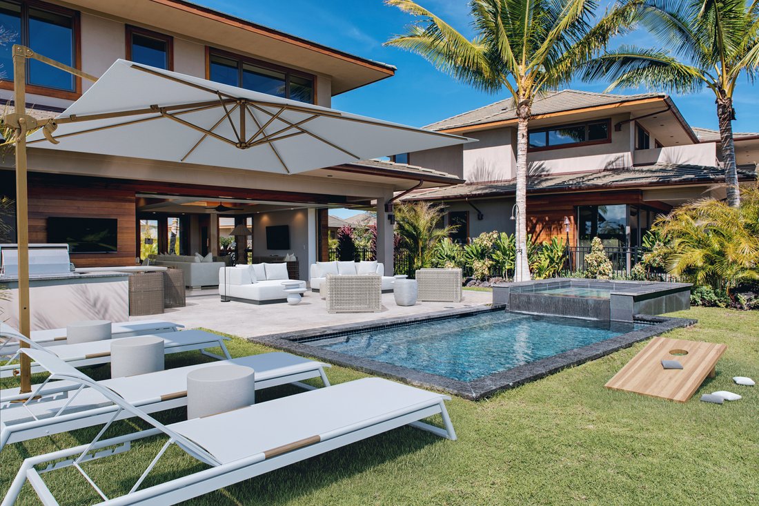 Tropical Big Island Haven With Exclusive Beach In Waimea, Hawaii ...