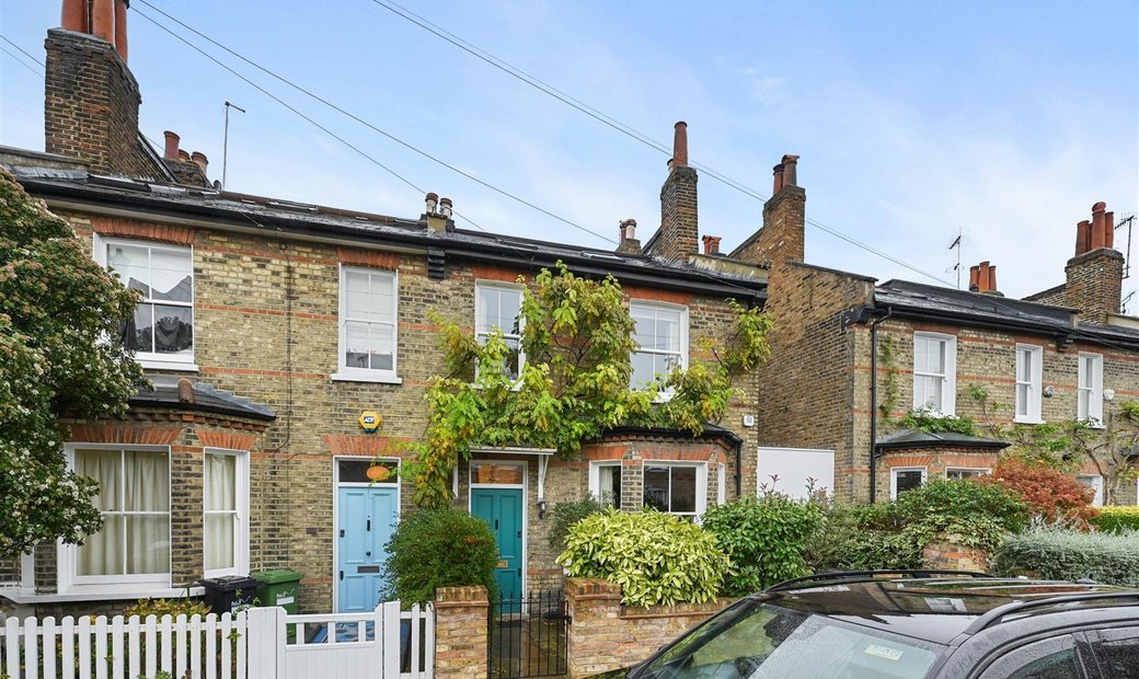 Bradmore Parkstraße, London, W6 In London, England, Vereinigtes ...