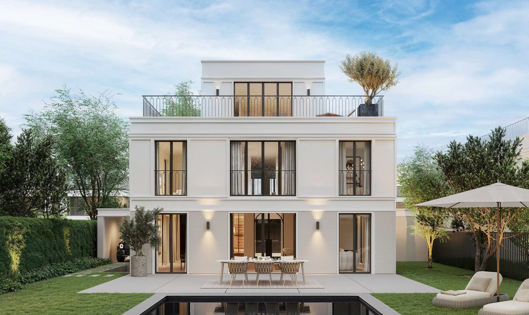 High Class New Build Architect's Villa With In Hohenbrunn, Bavaria ...