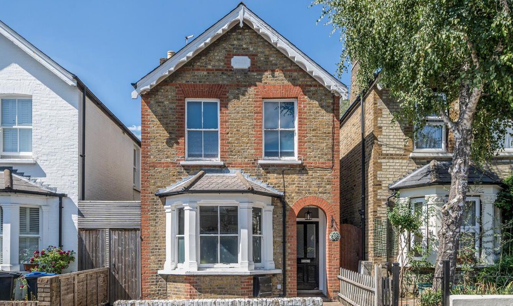 Shortlands Road, In Kingston Upon Thames, England, Vereinigtes ...