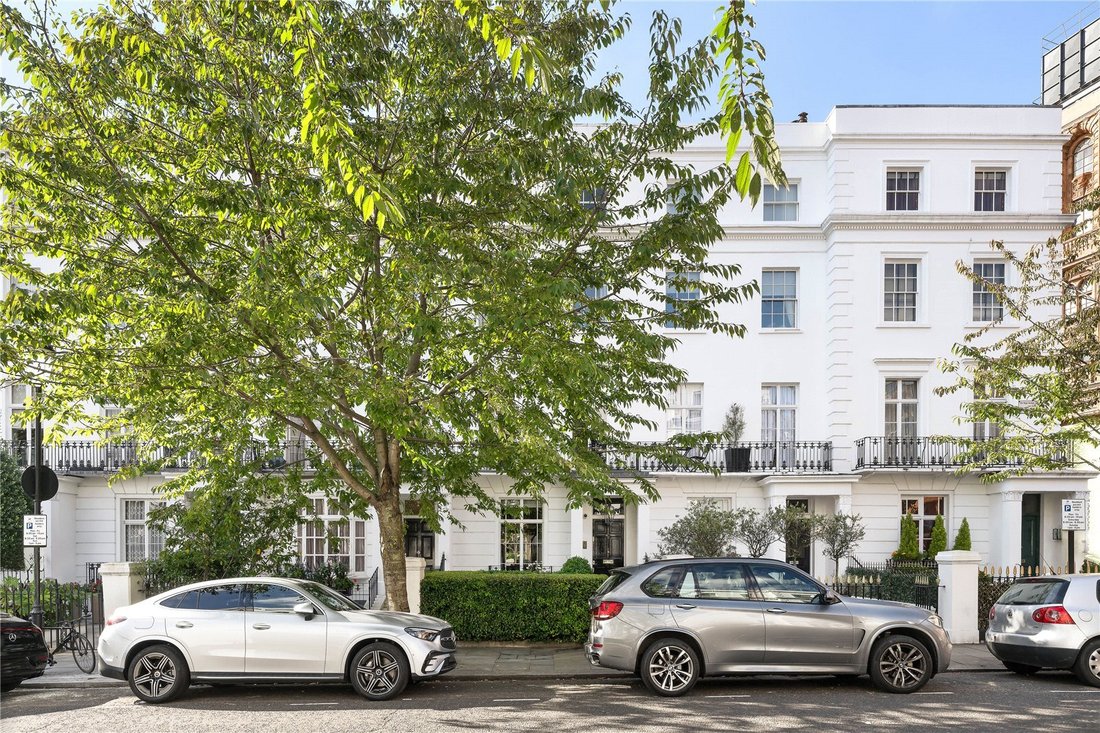 Walton Place, Londres In London, England, Vereinigtes Königreich Zu ...