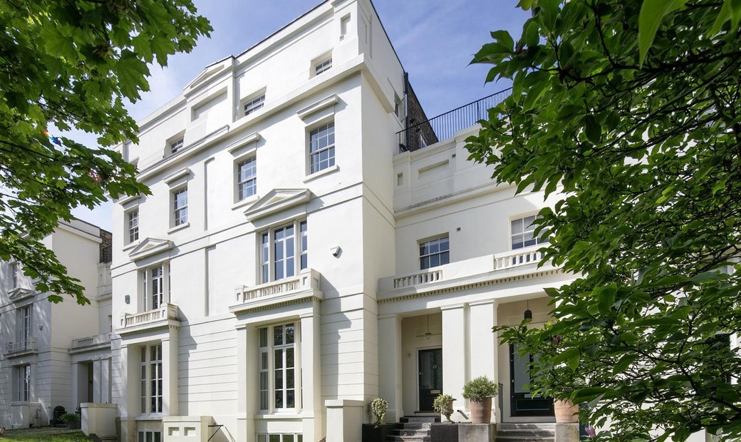 Camberwell Grove, Camberwell, Se5 En Londres, Inglaterra, Reino Unido ...