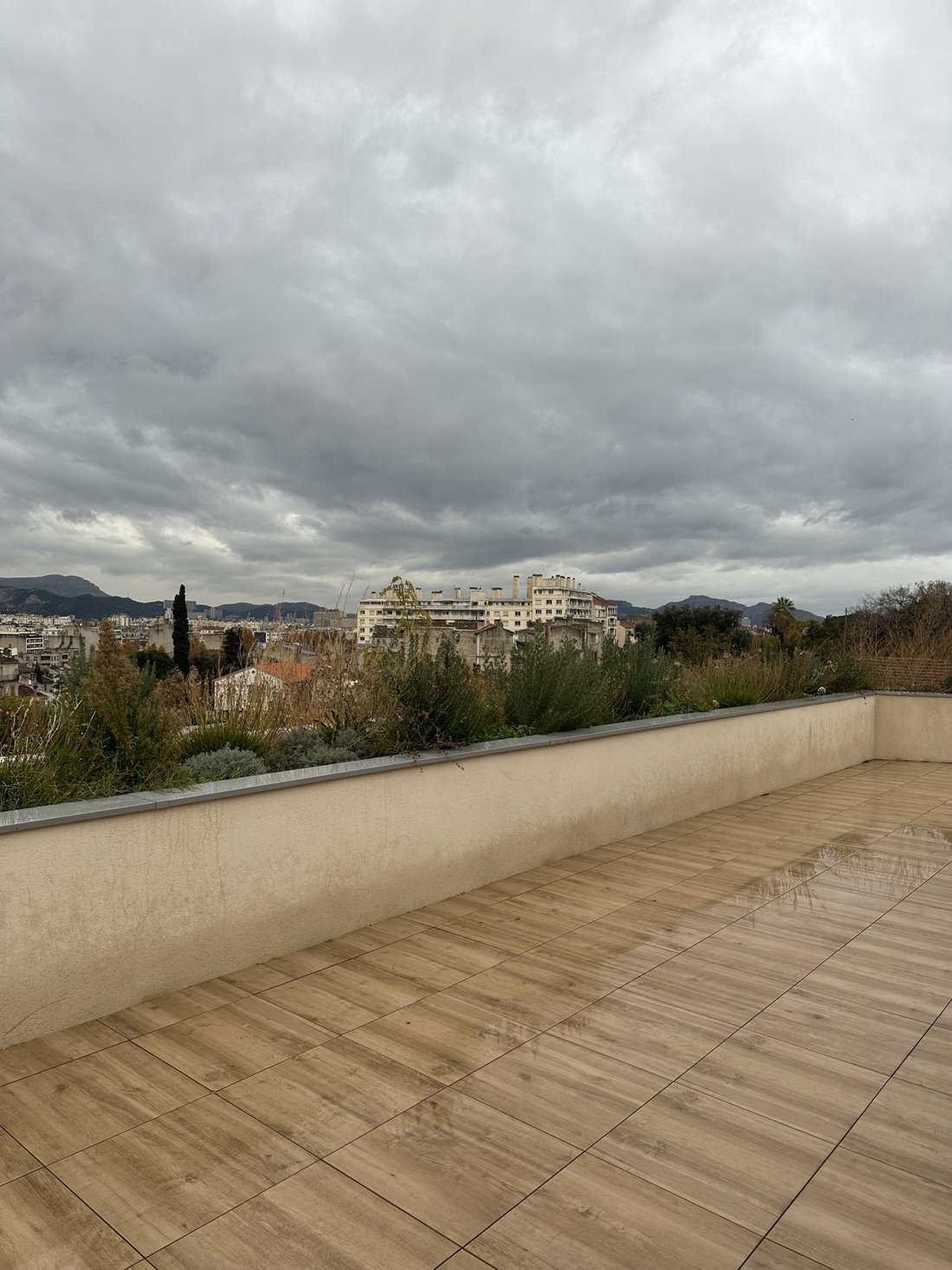 Vista Panorámica Desde La En Marsella, Provenza Alpes Costa Azul ...