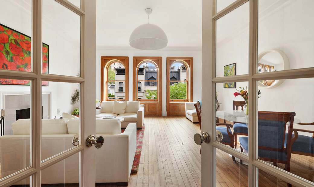 Wohnhaus New York In New York City, New York, Vereinigte Staaten Zu ...