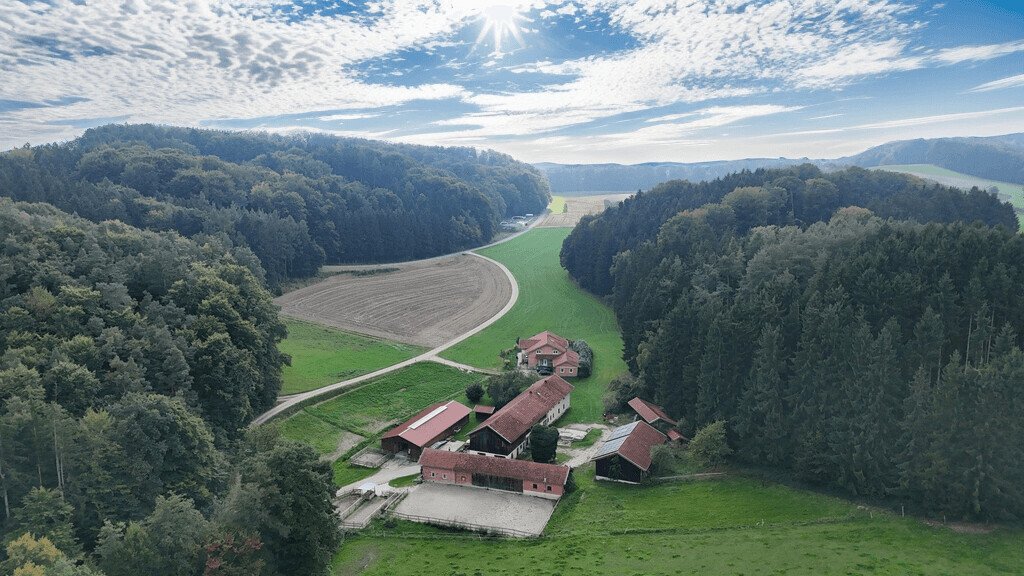 Unique Horse Farm In A Stunningly Secluded Location In Marktl, Bavaria ...