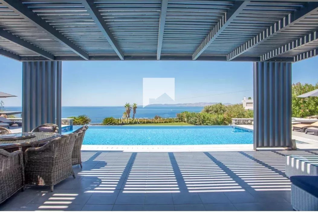 Exceptional Luxury Villa With Panoramic Sea Views – In Rhodes, Aegean ...