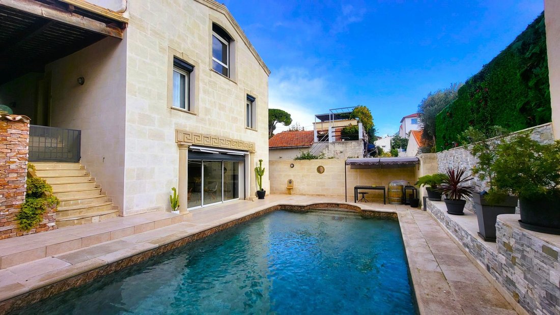 Maison D'architecte Vue Mer En Marsella, Provenza Alpes Costa Azul ...