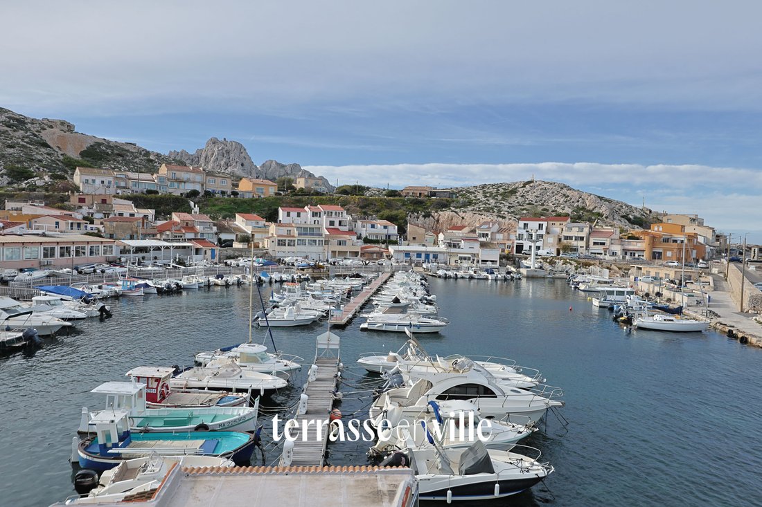 Les Goudes Maison Terrasse En Marsella, Provenza Alpes Costa Azul ...