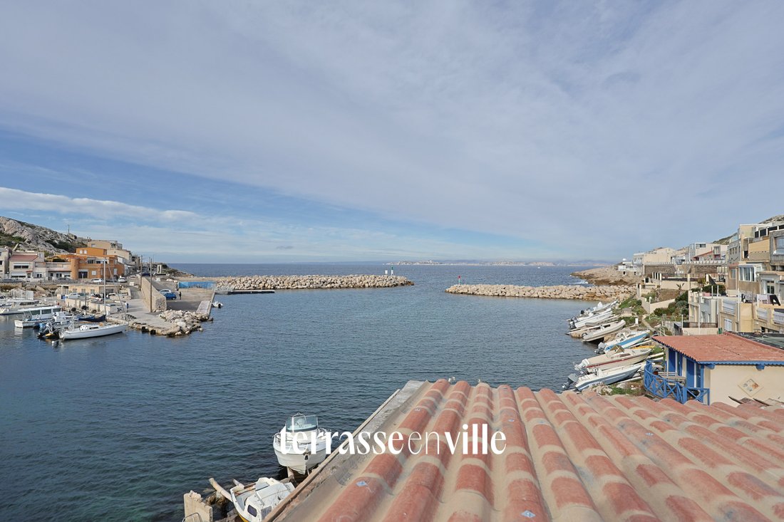Les Goudes Maison Terrasse En Marsella, Provenza Alpes Costa Azul ...