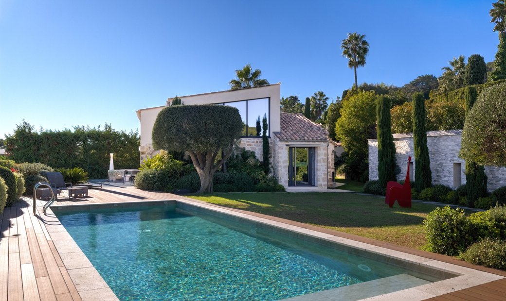 Contemporary Villa With In Vallauris, Provence Alpes Côte D'azur ...