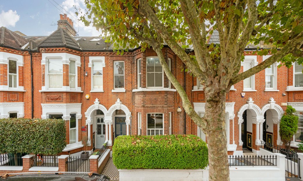 Culmstock Road, Between The Commons, Sw11 En Londres, Inglaterra, Reino ...