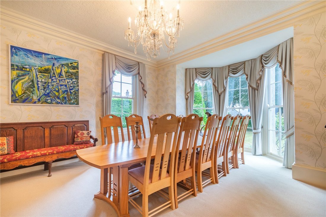 An Imposing Detached Property With In Burton Leonard, England, United ...