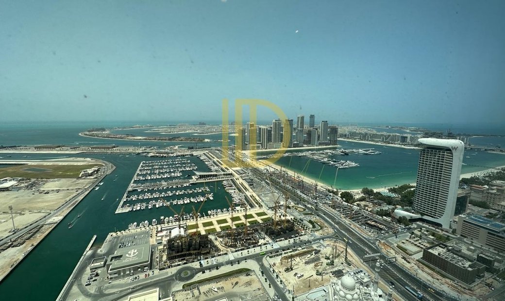 Vacant Vue Complète Sur La Marina Dans Dubaï, Dubaï, émirats Arabes ...