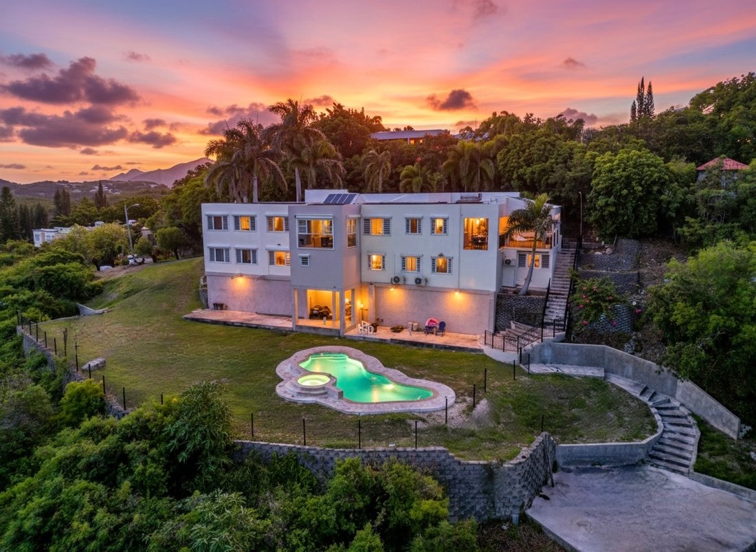 Elevated Ocean View Residence In Gated Community – Ponce, In Ponce ...