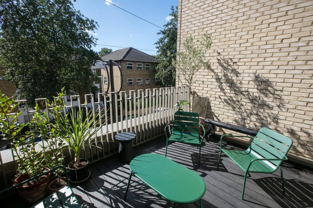 Blenheim Grove, Peckham, Se15 Dans Peckham, Angleterre, Royaume Uni à ...